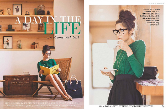 {styling} framework magazine - the september issue - Alicia Fashionista